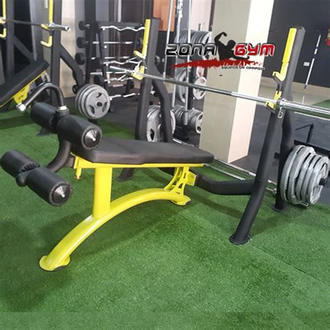 M Quina Para Gimnasio Banco De Pecho Plano