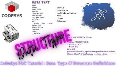 CoDeSys PLC Programming Tutorial Data Type Structure Part 3 YouTube