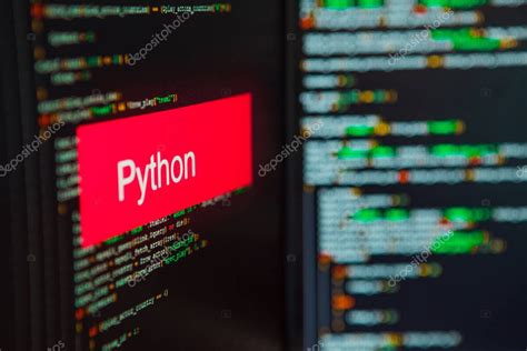 Lenguaje de programación inscripción Python en el fondo del código informático