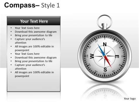 Compass 01 Powerpoint Templates