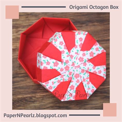 Octagonal Origami Box Modular Origami