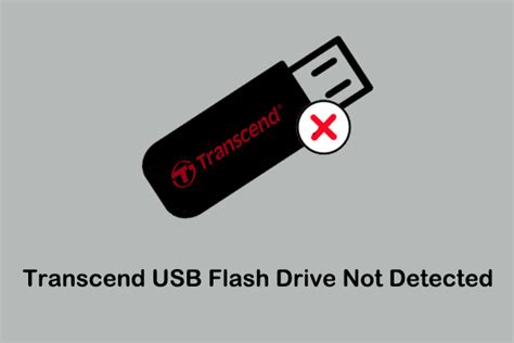 Fix Transcend Usb Flash Drive Not Detected Recognized Easily