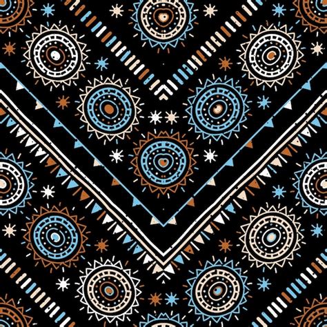 Premium Vector Ethnic Zigzag Chevron Pattern