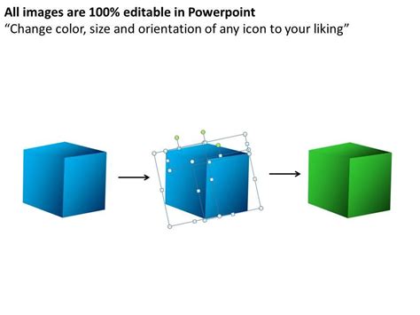 D Cube Perspective Powerpoint Presentation Slides DB Presentation Graphics Presentation