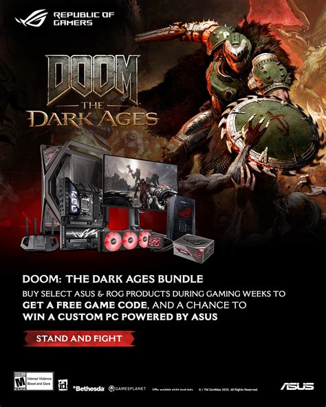 Asus ⚔️ Get Doom The Dark Ages For Free Today With Asus ⚔️ From Now