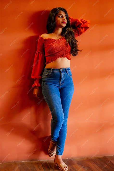 Simple Indian Girl In Jeans