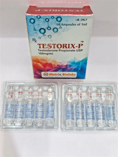Testorix P 100mg Testosterone Propionate Injection At Rs 160 Vial In Nagpur