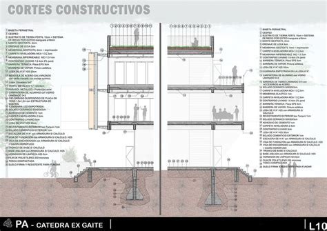 Armado De Corte Constructivo Behance Constructivo Corte Detalles