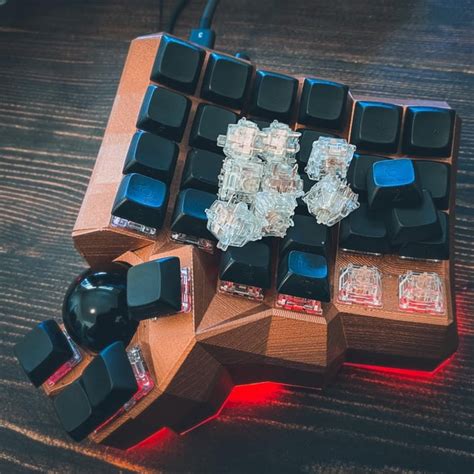 Stl For Split Stenograph Trackball Rergomechkeyboards