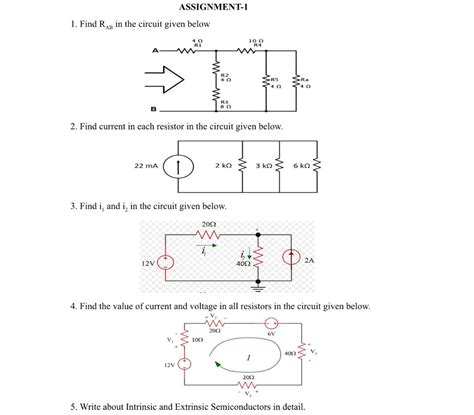 Solved Find RAB In The Circuit Given Below Find Chegg