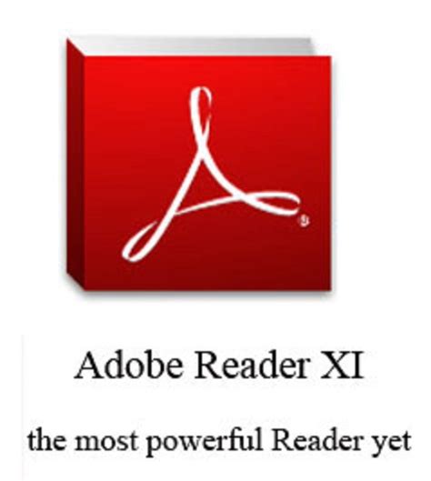 free software adobe reader xi