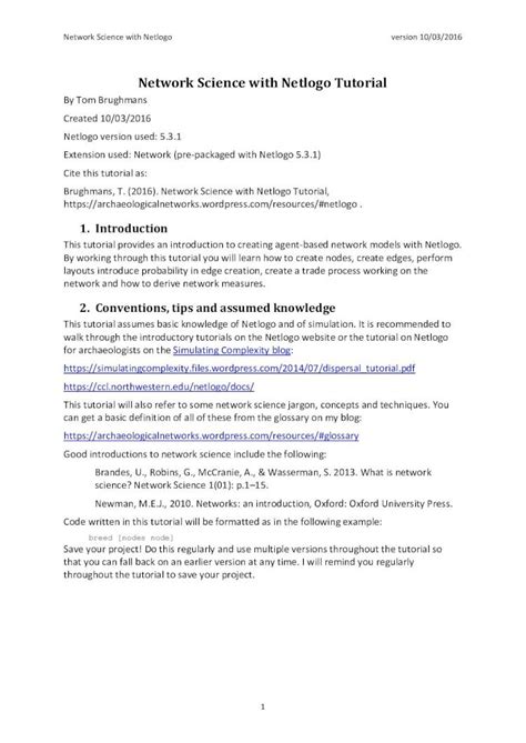 pdf network science with netlogo tutorial · pdf filenetwork science