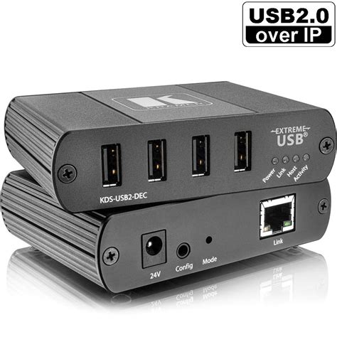 Usb Extender Kramer Kds Usb2 Dec Hi Speed Usb 2 0 Over Ip Decoder