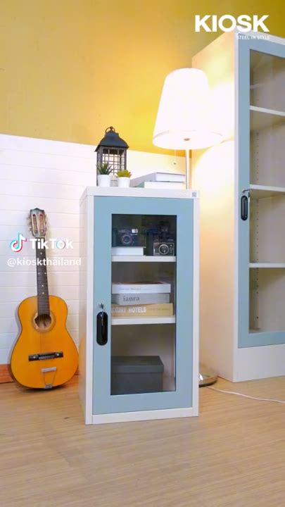 Double Box ตู้บานเปิดกระจก มีใบกำกับภาษี Th