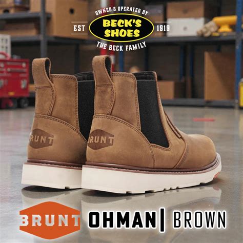 Brunt Work Boots Built For Real Work Becks Shoes