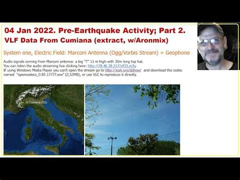 04 Jan 2022 Part 2 Pre Seismic Activity How To Read Vlf Data From