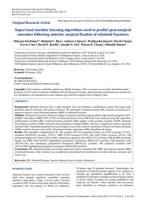 Pdf Supervised Machine Learning Algorithms Used To Predict Post