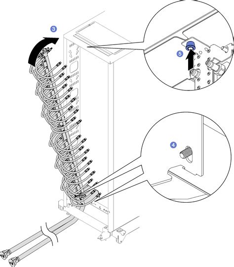 Install The Dwc Psu Manifold Thinksystem Dw612s Neptune Enclosure Lenovo Docs