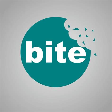Bite Mark Logo 250 Bite Mark Letter Vector Royalty Free Images Stock