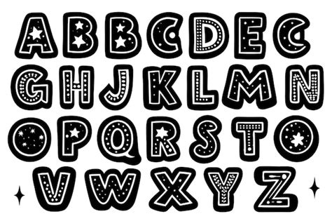 Colorful Letter Doodle Premium Ai Generated Vector