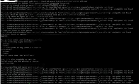 unable to install agent on ubuntu 14 troubleshooting checkmk community