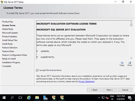 windows server 2016 sql server 2017 install server world