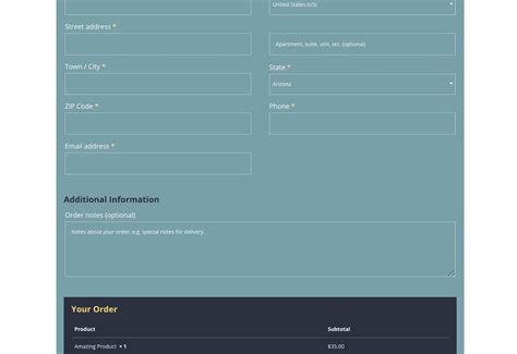 Move Additional Information Below Billing Details On Woocommerce Checkout Page A Girl And Her