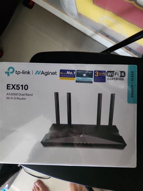 BNIB EX Ax Dual Band Wi Fi Router Computers Tech Parts Accessories