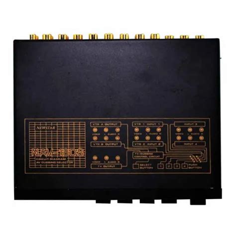Newstar Av Selector 4 Input 3 Output Nav 18ds Lazada Ph