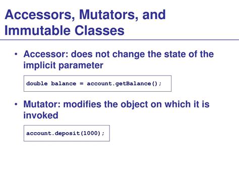 Ppt Chapter 9 Designing Classes How To Design Classes And Objects Sensibly Powerpoint