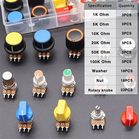 Taiss 77pcs Potentiometer Kit With Rotary Philippines Ubuy Taiss 77pcs Potentiometer Kit With Rotary Philippines Ubuy