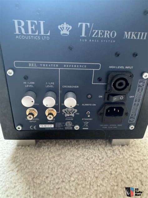 Rel T Zero Mk Iii Photo 5465611 Us Audio Mart
