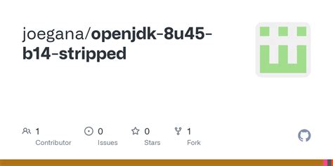 Github Joegana Openjdk U B Stripped