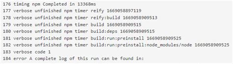 BUG Npm Install Causes Code 1 Or Code 134 Errors Issue 5880 Npm Cli GitHub