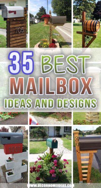 35 Fantastic Mailbox Ideas And Designs That Will Leave Your Guests Really Impressed