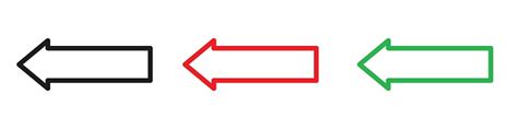 Backward Navigation Left Arrow Icon For Input Output Or Directional Cues Stock Illustration