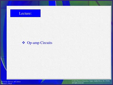 Ppt Analog Electronics Powerpoint Presentation Free Download Id