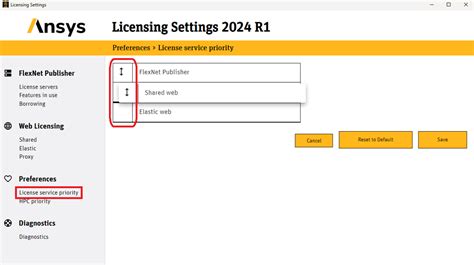 License Configuration Using The Ansys Client Settings Ansys Optics