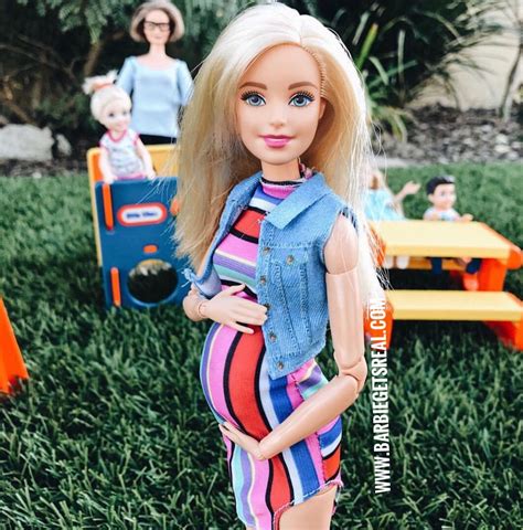 Pregnant Barbie Doll