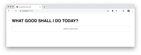 Create A To Do App With Kendo Ui Buttons And Inputs In Angular