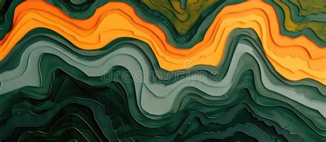 Abstract Fluid Art With Vibrant Swirls Dynamic Patterns And Rich