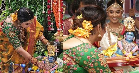 Anitha Vijayakumar Krishna Jayanthi Celebration தோழிகளோடு கிருஷ்ண