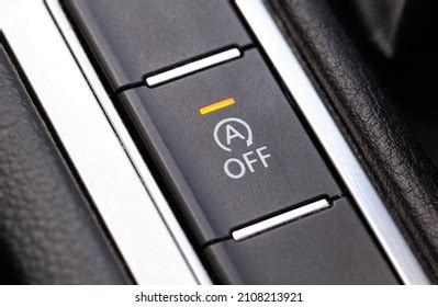Button Turn Off Startstop System Modern Stock Photo Shutterstock