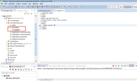 Spring Boot 集成springmvc视图技术springboot依赖jar的mvc视图 Csdn博客