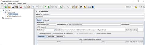 Performance Testing How To Hit Parameterized Url In Apache Jmeter