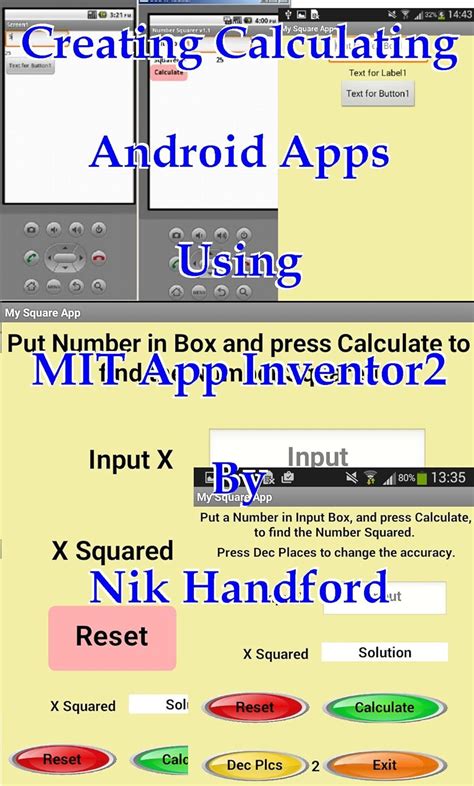 creating calculating android apps using mit app inventor 2 ebook handford nik