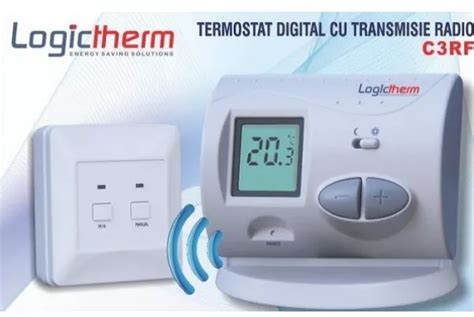 Termostat De Ambient Digital Wireless Pentru Controlul Temperaturii Ambientale Cel Ro