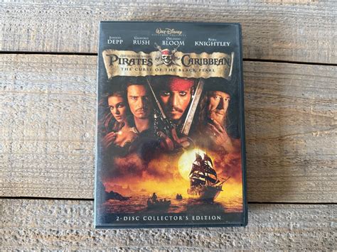 Pirates Of The Caribbean The Curse Of The Black Pearl Dvd 2 Disc