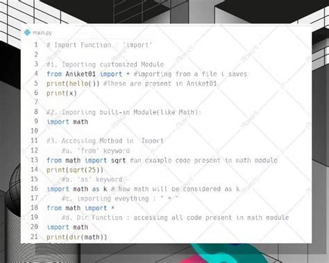 🎯 Todays Learning Import Function 💻 Pythonprogramming