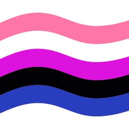 Genderfluid Free Flags Icons